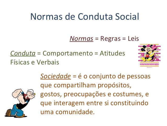 Reencontros: REGRAS DE CONDUTA