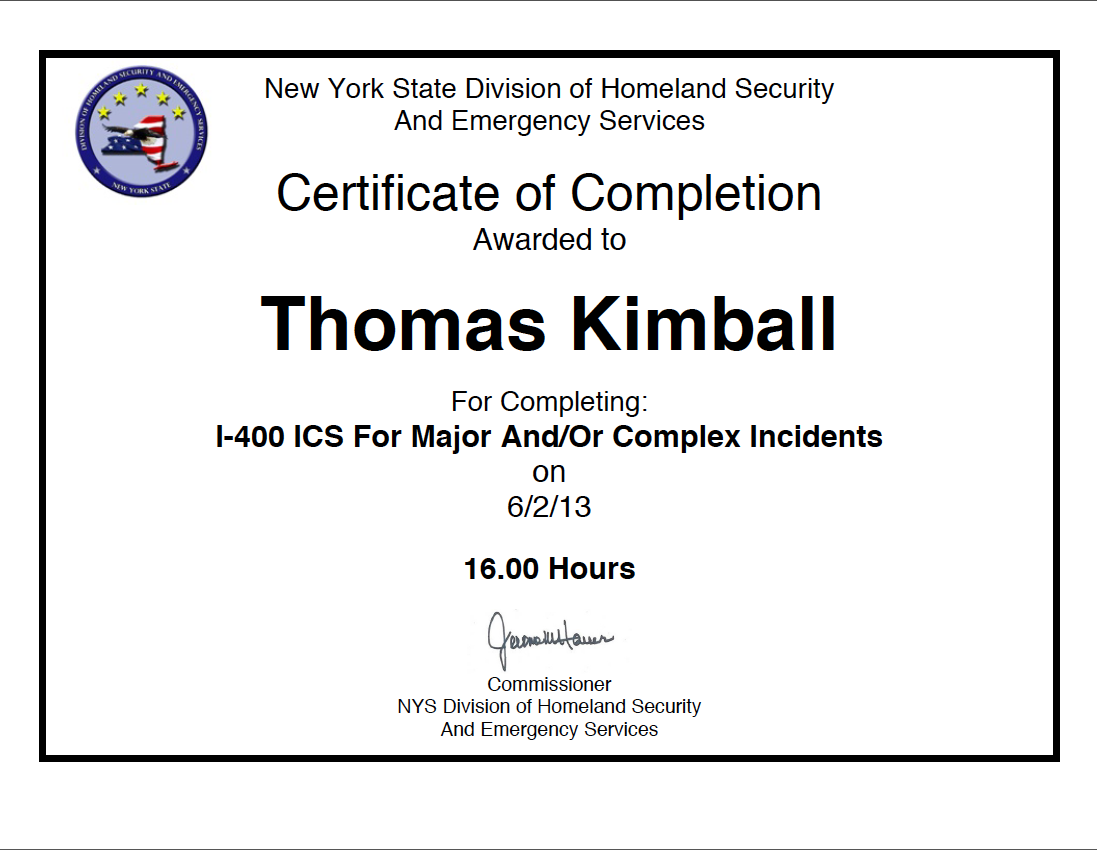 Thomas Quick Kimball WA8UNS Blog : FEMA Continuity of Operations ... Thomas Quick Kimball WA8UNS Blog : FEMA Continuity of Operations ...