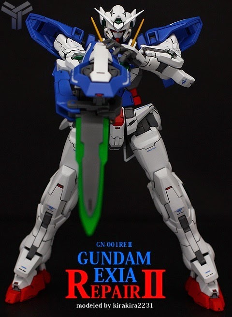 RG 1/144 Exia Repair II Custom Build