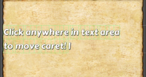 Life of a Games Developer: NGUI Input update - Move caret to desired letter