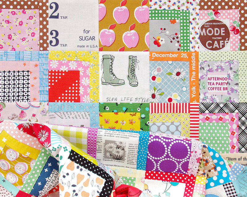 A Color Splash Quilt - Work in Progress | Red Pepper Quilts | Bloglovin’