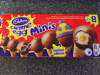 A Review A Day: Today's Review: Creme Egg Mini Ice Creams