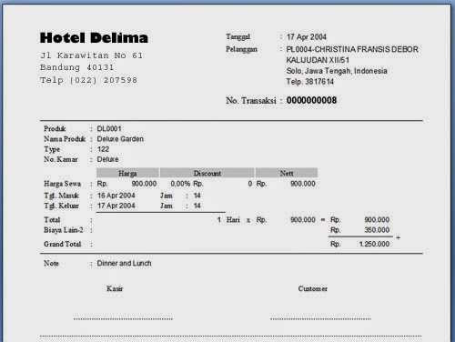 Software Hotel V6 - Software Bisnis Bandung