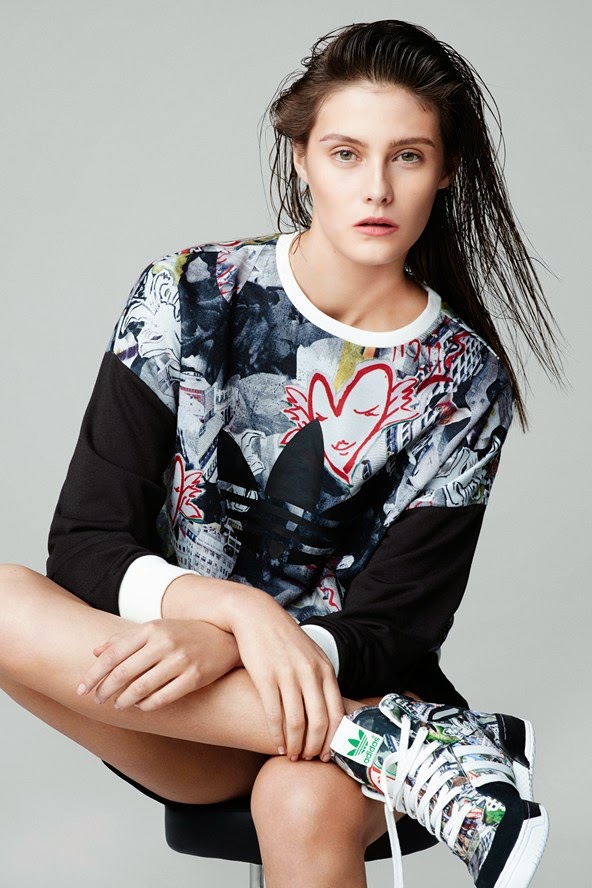 Who Wears What N Where: Topshop for Adidas Originals Lookbook