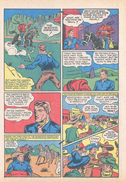 Four-Color Shadows: The Headless Horseman-Martin Filchock-1940