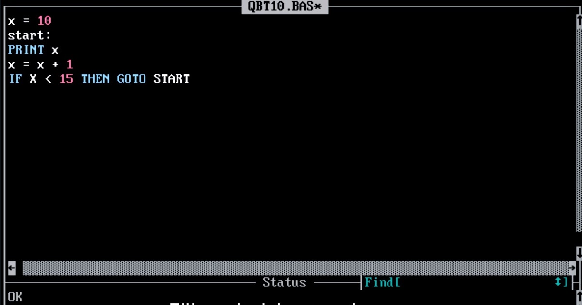 QBASIC TUTORIAL 10 - LOOPS ~ ELITCODE - Learning Starts Here