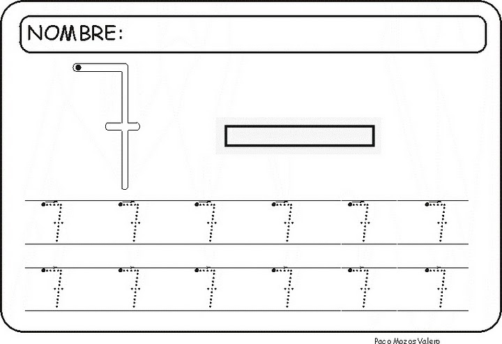 NÚMEROS NUMERITOS: FICHAS