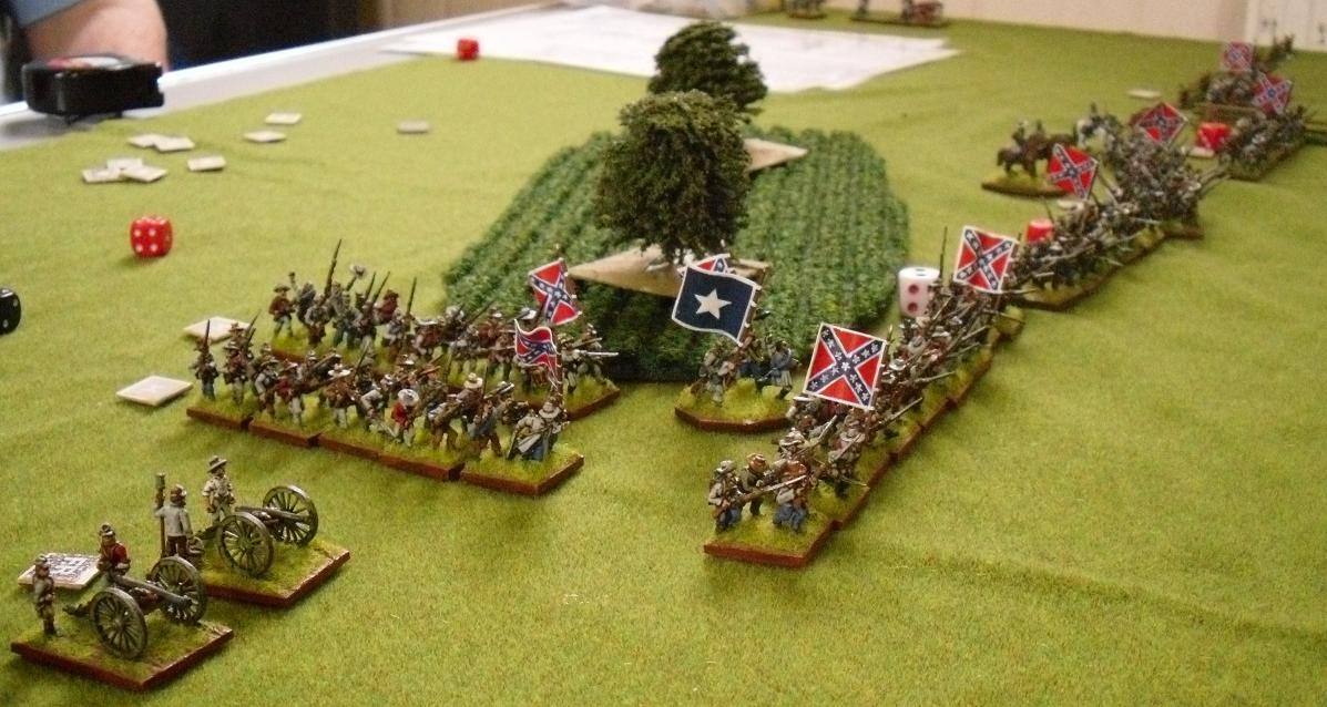 CARLUKE WARGAMES CLUB: ACW 15mm 16.4.11