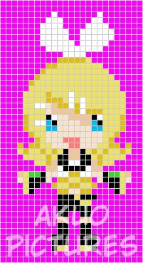 Akuo's pictures: Pixel-art Vocaloid (2)