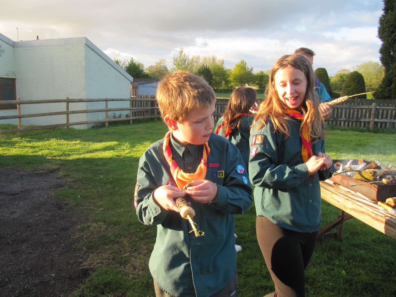 1st Meriden Scouts: Backwoods Cooking