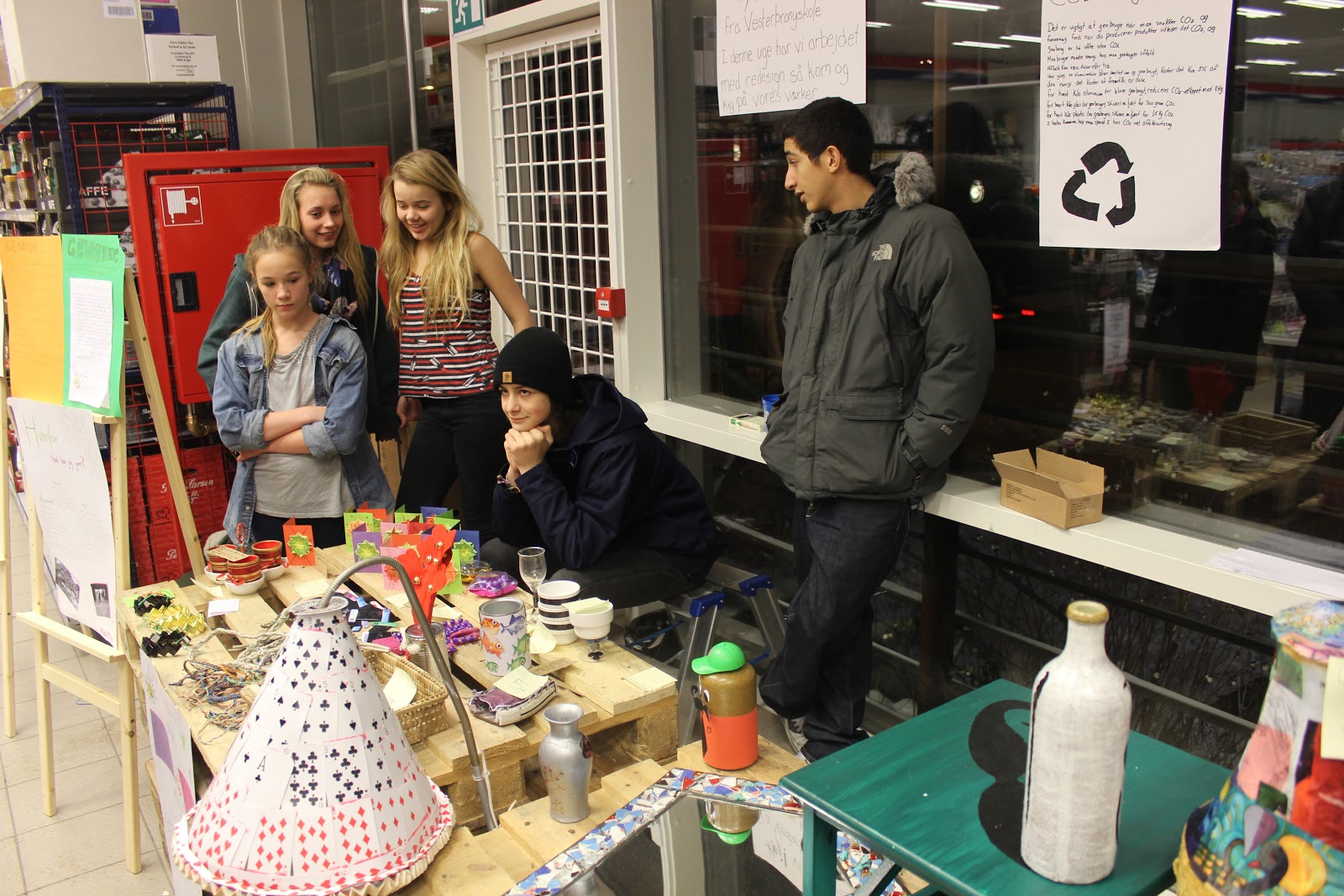 Vesterbro Ny Skole Dynamo: Redesign og genbrugs projekt i 7.klasse