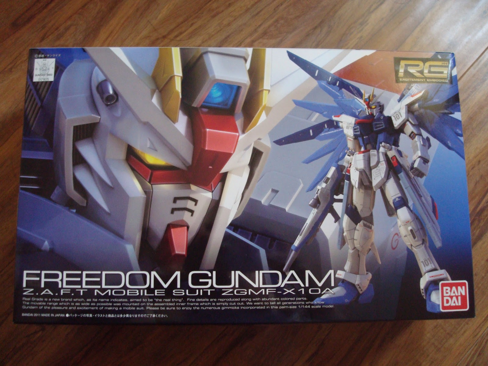 Gunpla With Wildo: New Project: RG Freedom WIP 1