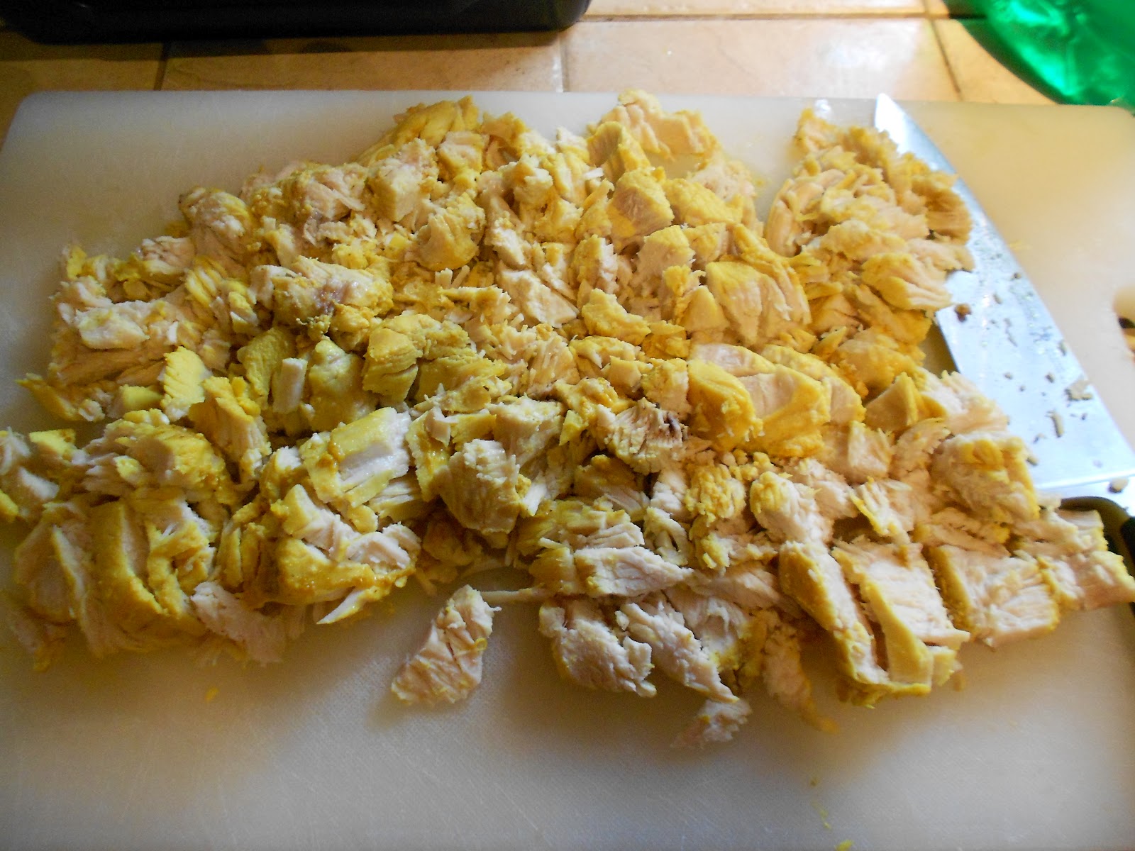 Cafe' Persia: Chicken/Rice cake (Tah-Cheen)