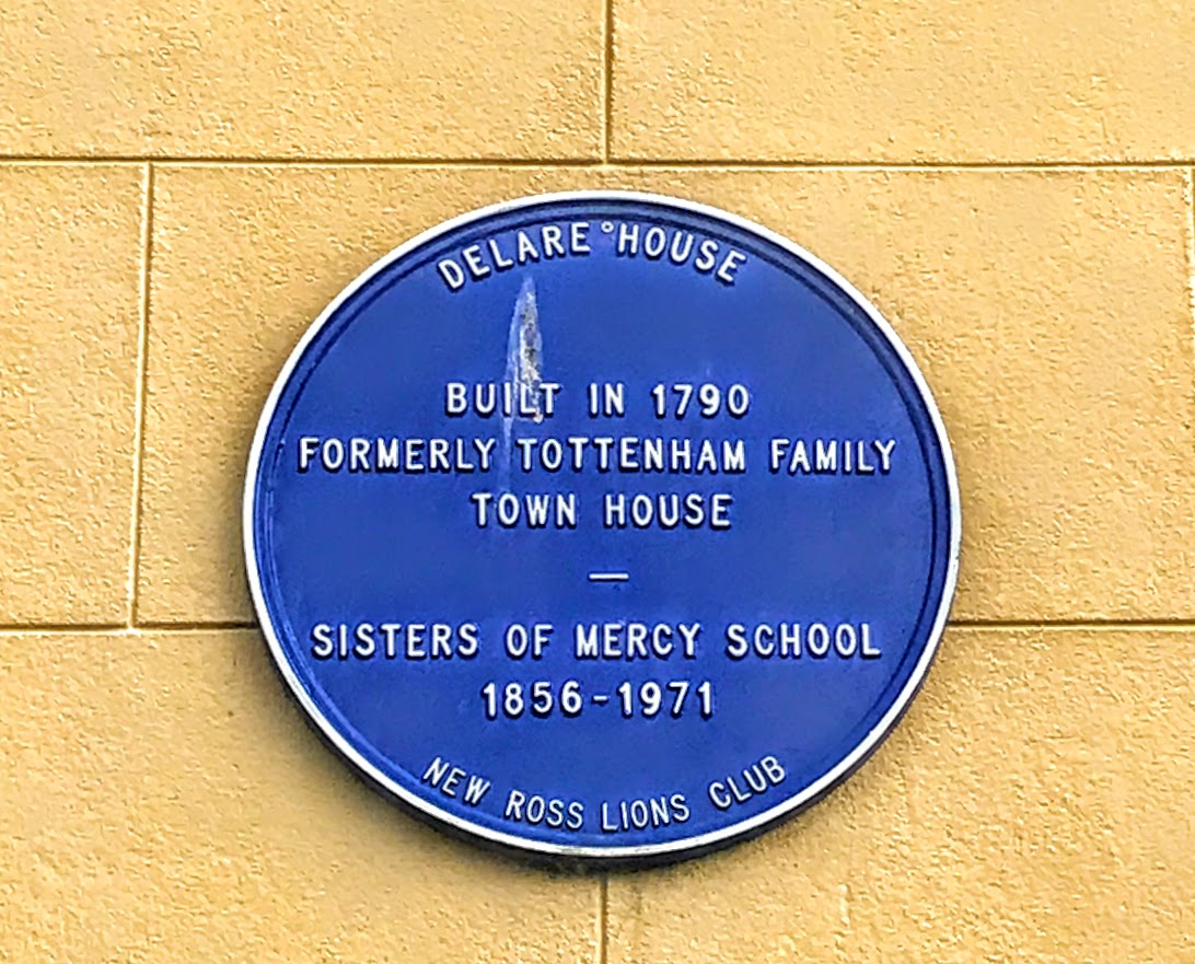 Patrick Comerford: Delare House, the Tottenham townhouse in New Ross ...