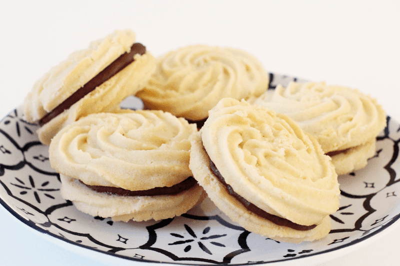 BAKING: Chocolate Viennese Whirls - The Lovecats Inc