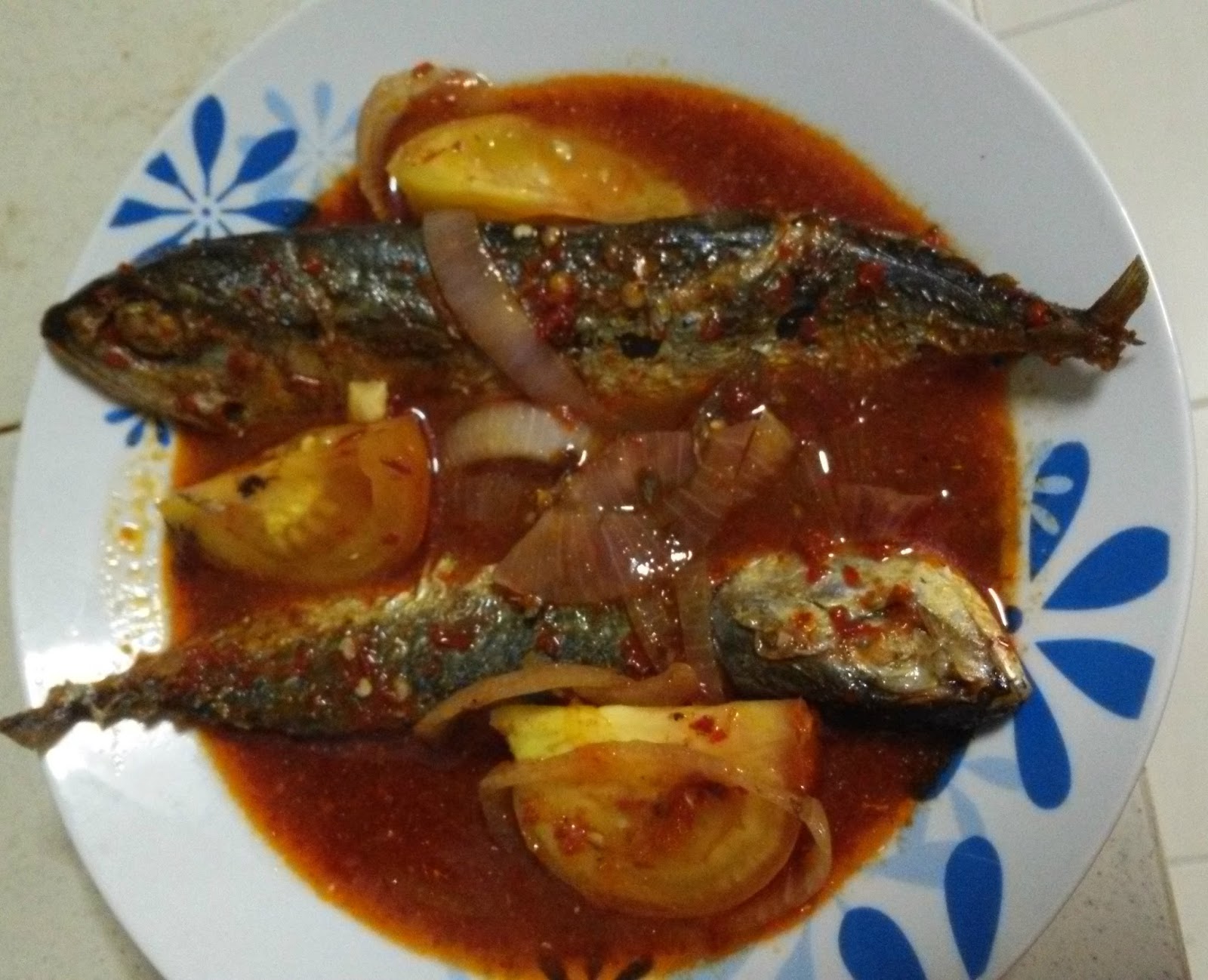 Masak Asam Ikan Kembung Rebus Resepi Bonda Yang Sedap Dan Mudah