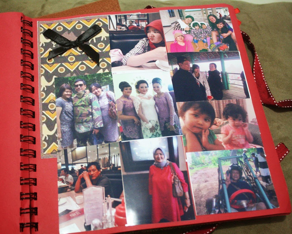 Membuat scrapbook: scrapbook anniversary orangtua - SCRAPTERRA