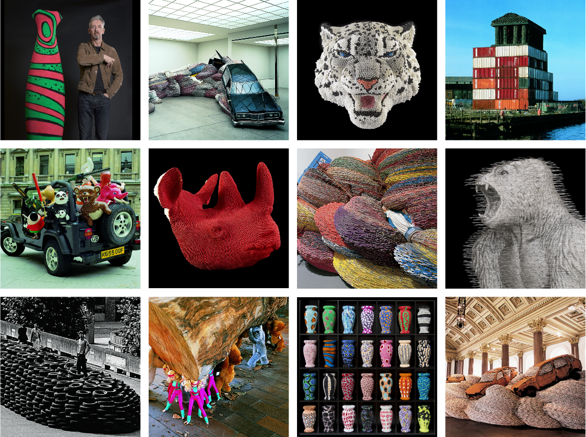 Jane's London: David Mach at Griffin Gallery – ends July 7th