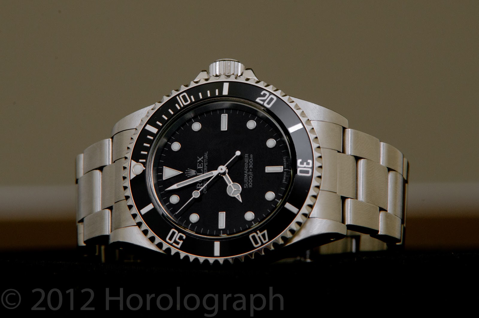 Horolograph: Part 1 of 2: Review of the Rolex Submariner No Date ...