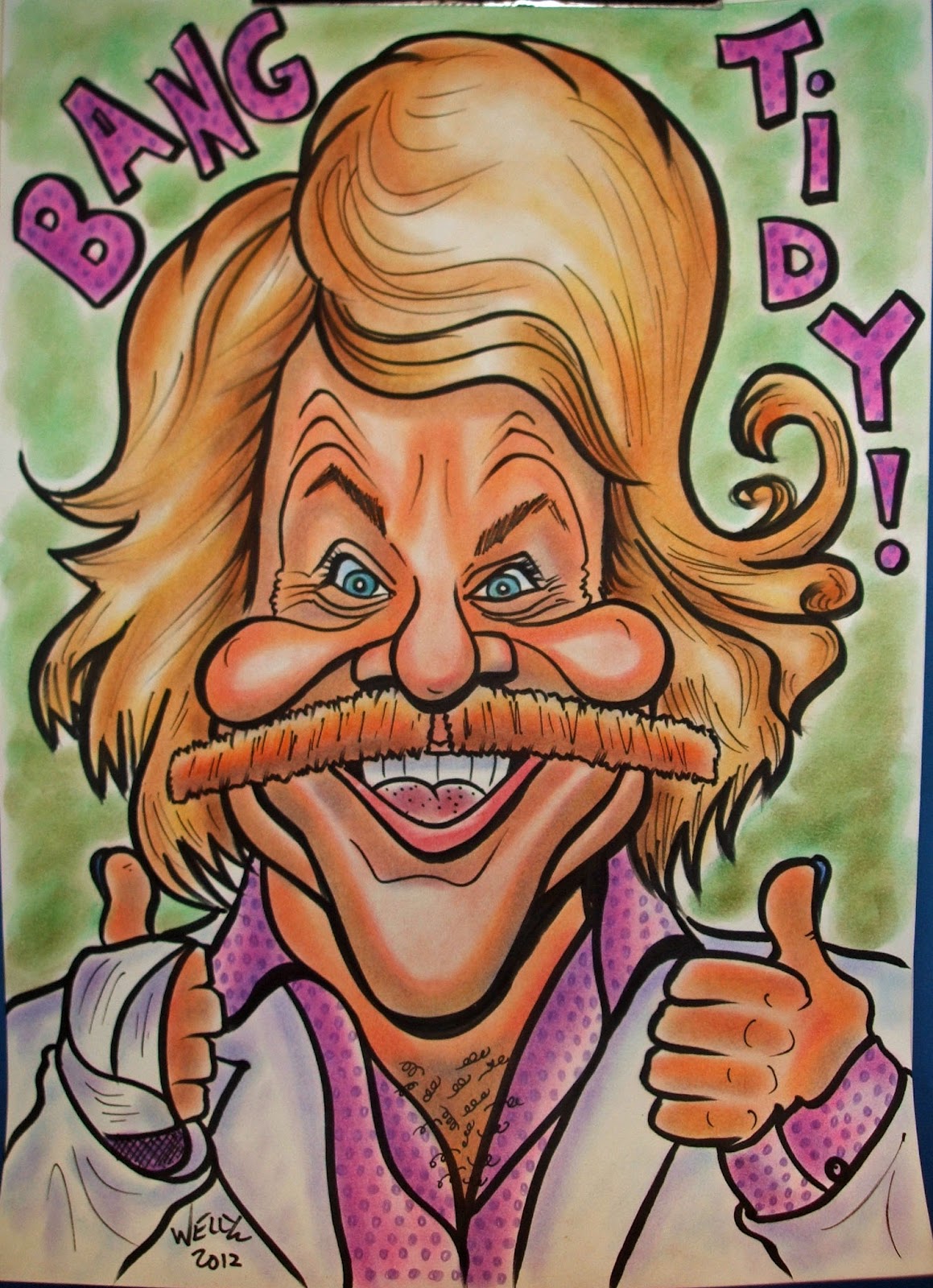 Welly's Caricatures And Cartoons: Keith Lemon Caricature