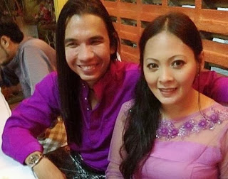 Gambar Romantis Edrie Hashim bersama Pat Candy