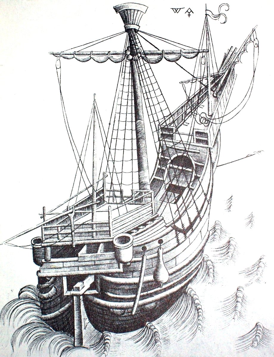 Robert's Old Ships: A Study of Sterns