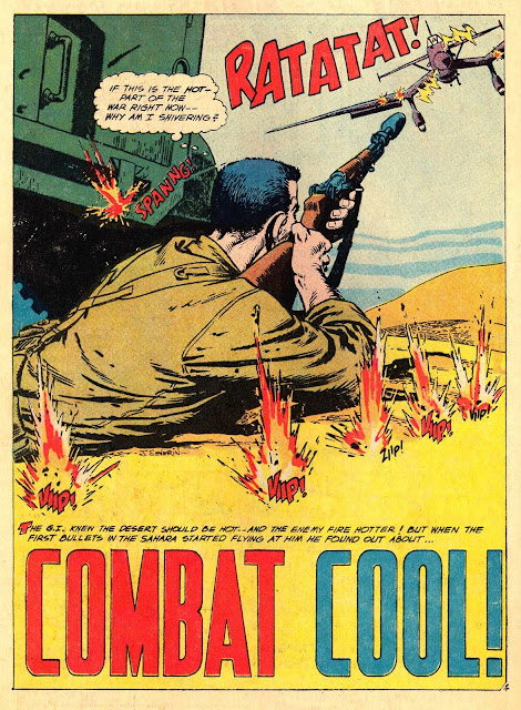 Four-Color Shadows: Combat Cool-John Severin-1966