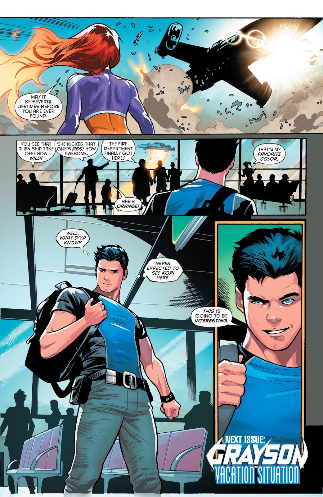 Weird Science DC Comics: Starfire #6 Review and *SPOILERS*