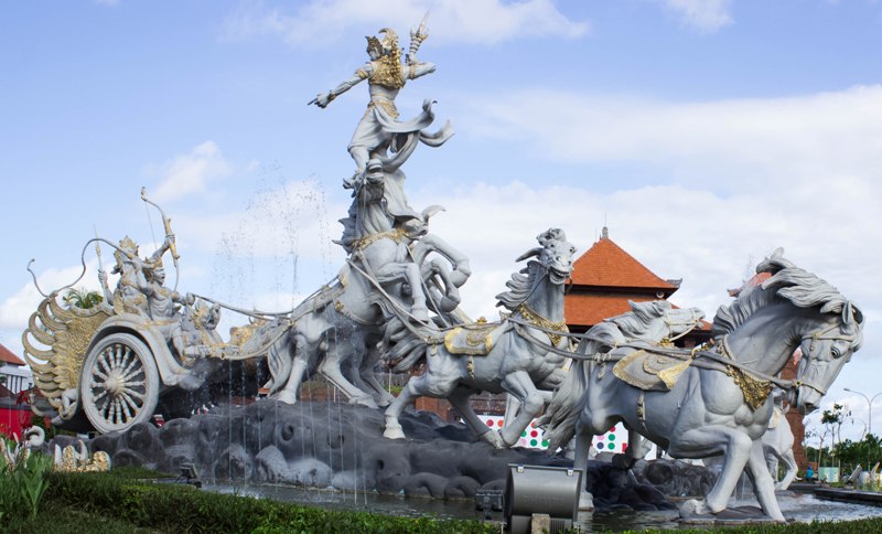 Indonesia As I "See": Patung of Satria Gatotkaca at International ...