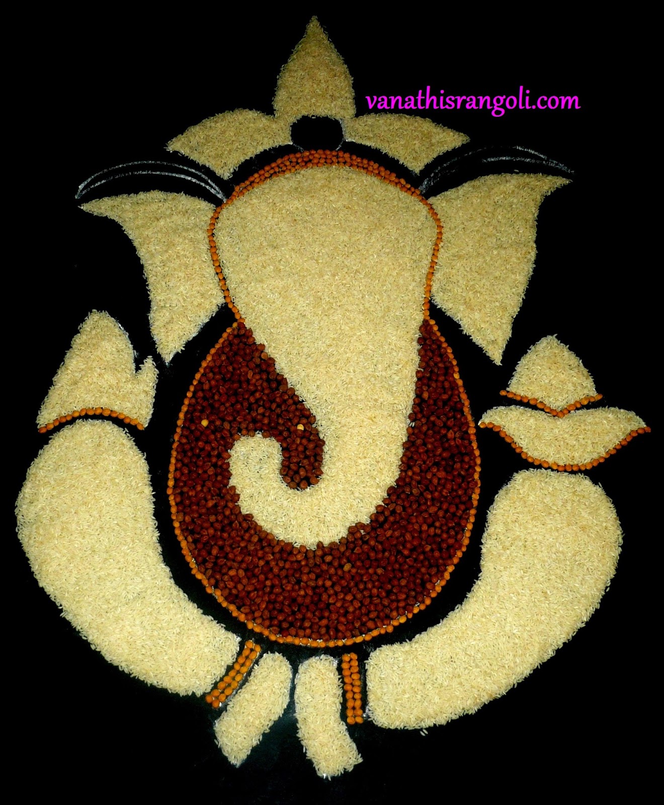 Vanathi's Rangoli / Kolangal: Ganesh Chaturthi / Vinayaka Chaturthi ...