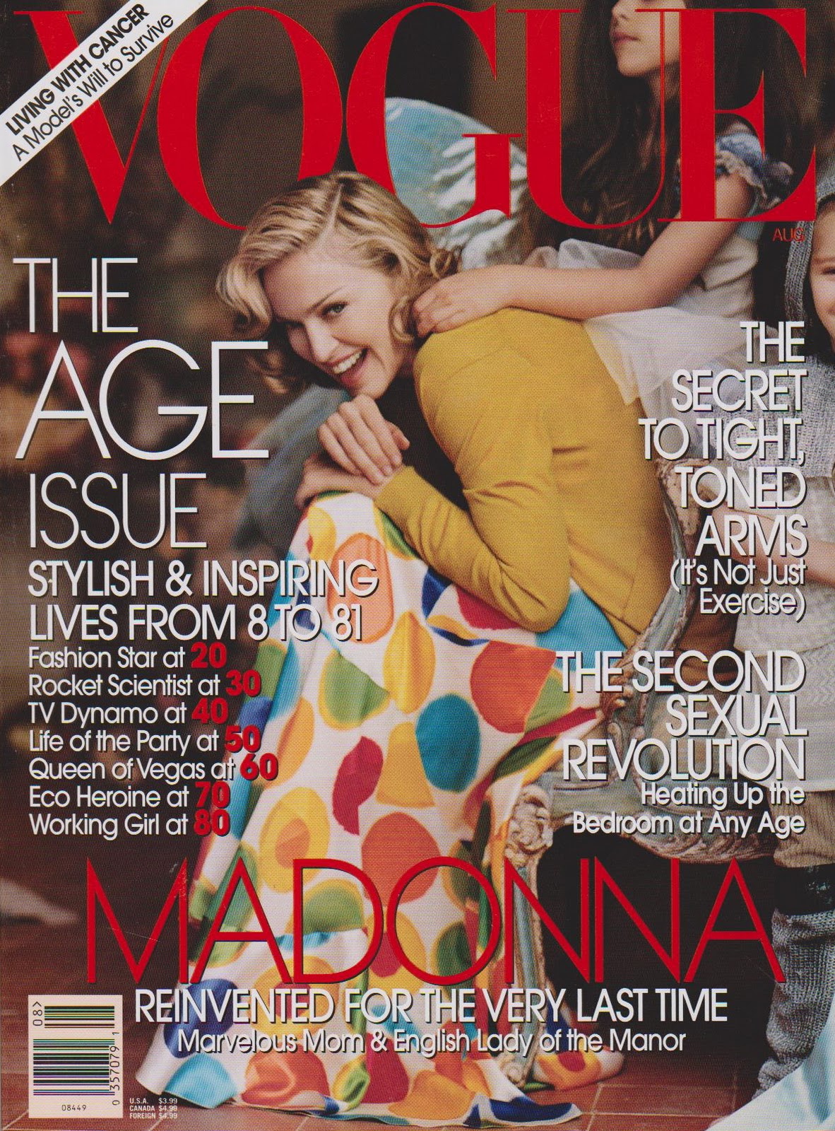 MADMUSIC1: My Madonna Collection: MAGAZINE: Vogue US August 2005