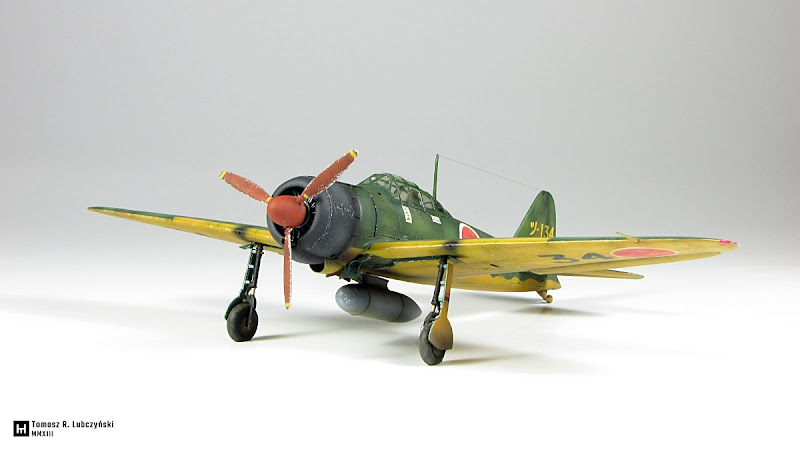 Modelowisko: Mitsubishi A6M2 Model 21
