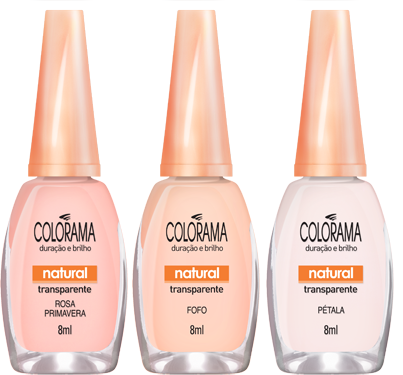 Esmaltes Transparentes - Tati Make-Up e Acessórios