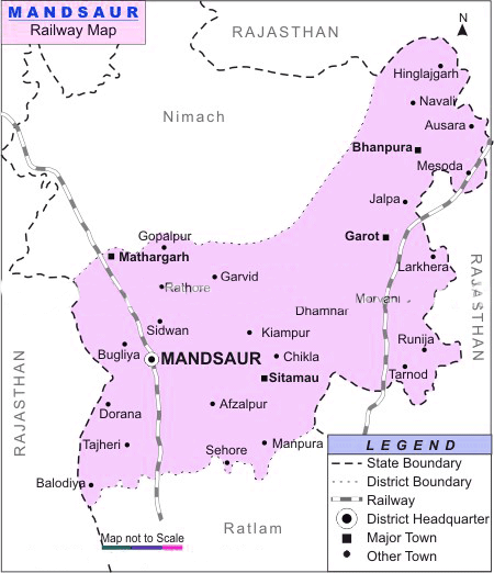 Rail-Map-india: Mandsaur_railway_map
