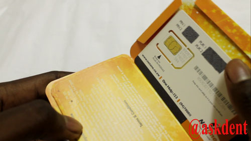 Askdent: OPENING BRAND NEW NETONE EASYCALL SIM CARD