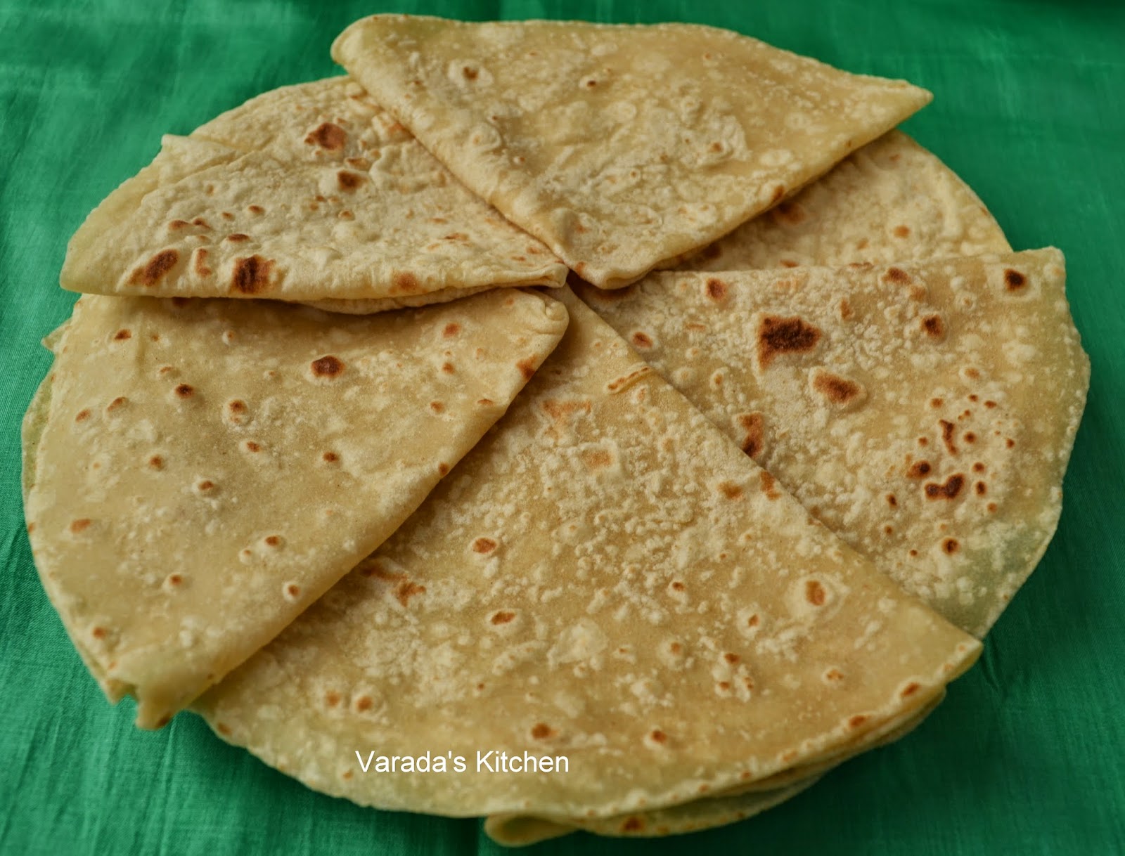 Varada's Kitchen and Garden: Rumali Roti