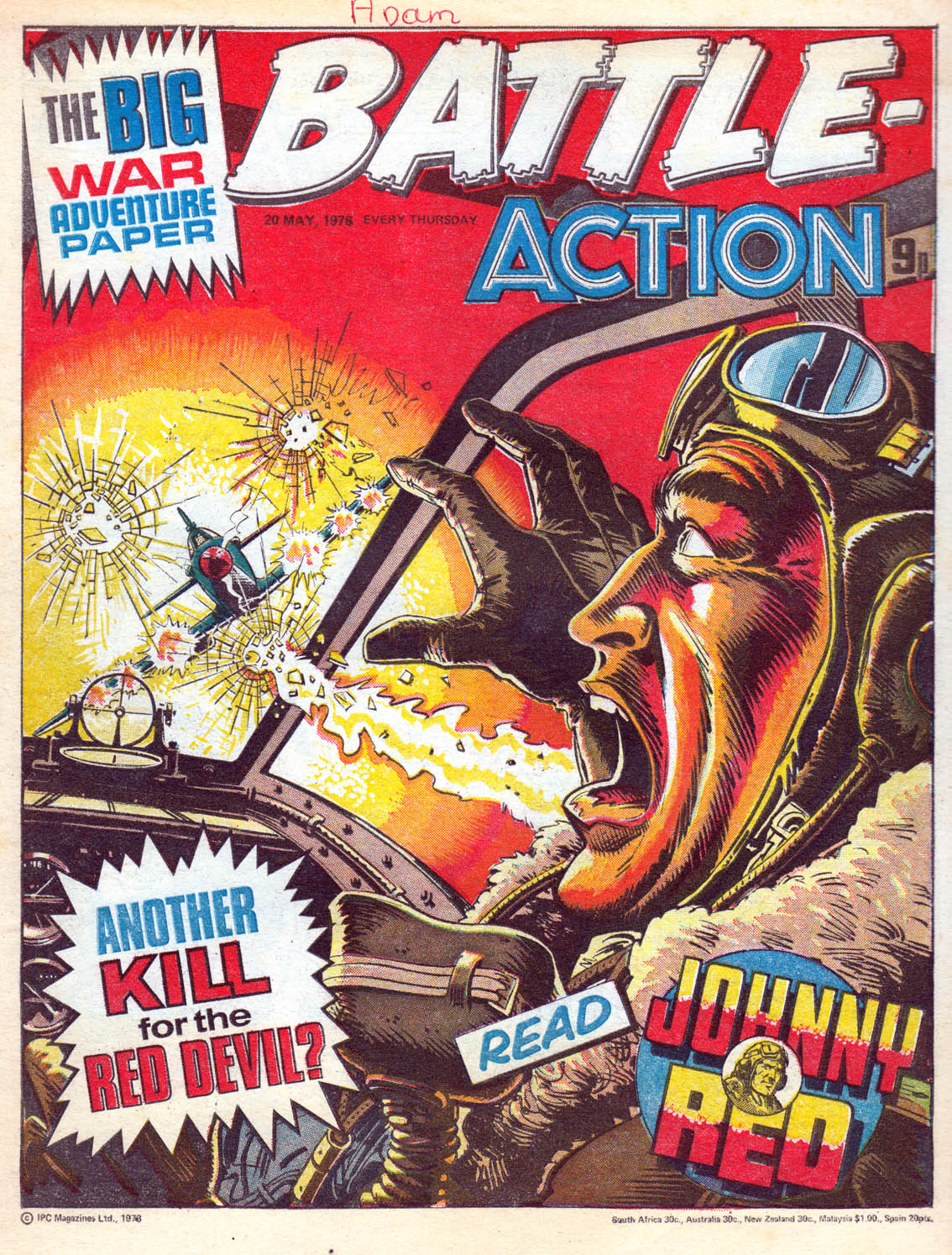 BLIMEY! The Blog of British Comics: BATTLE's variety of covers