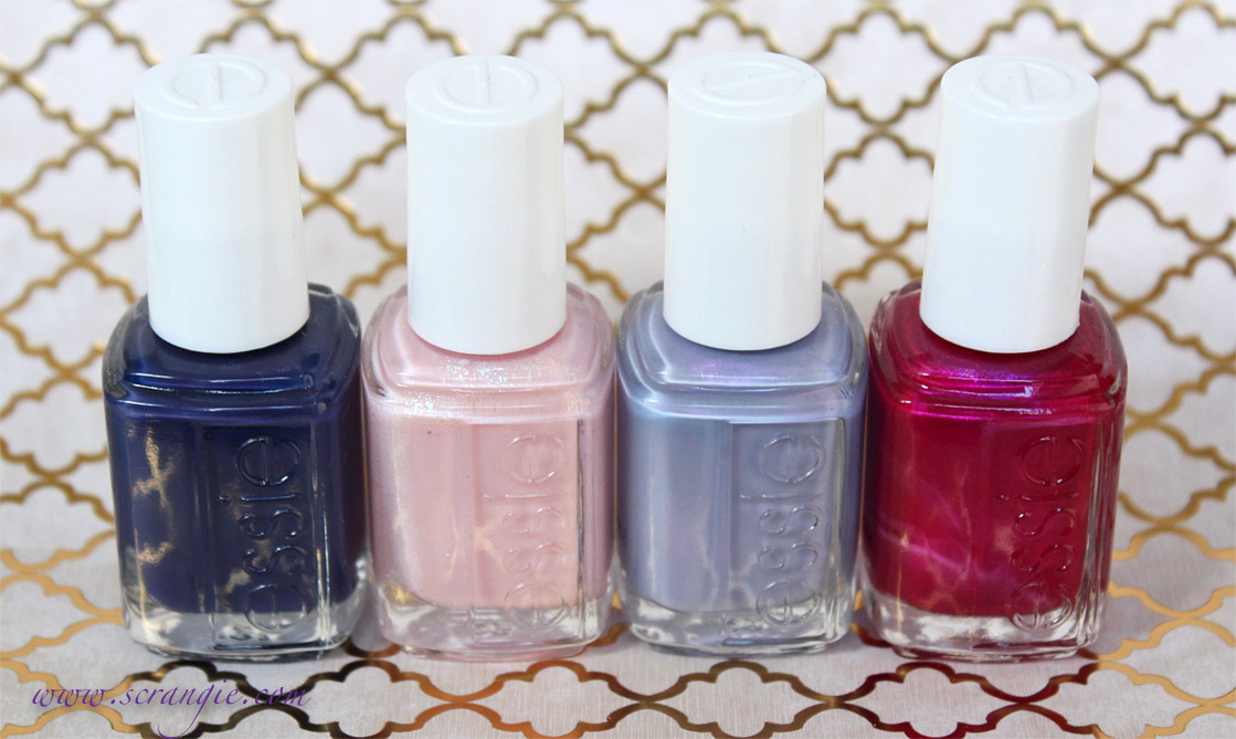 Scrangie: Essie Resort Collection Spring/Summer 2012 Swatches and Review