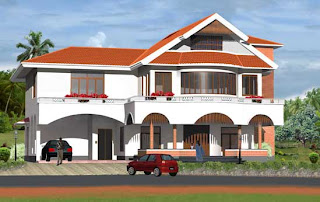 home design latest: Modern big homes designs exterior views.