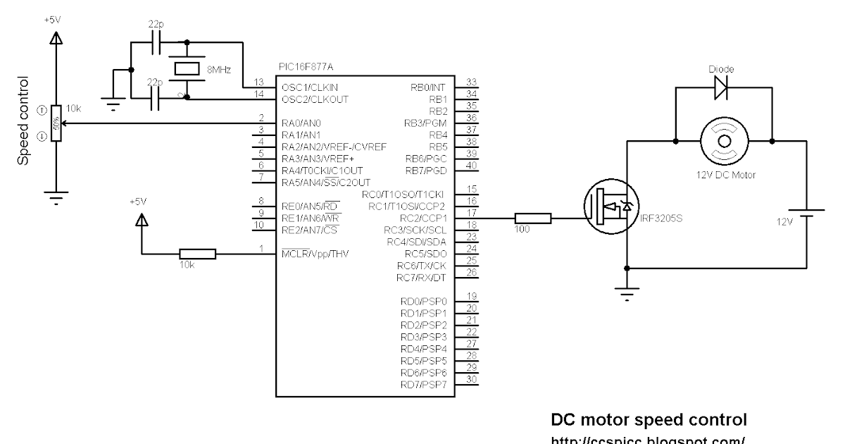 Servo Motor Interfacing With Pic16f877a Simulation 