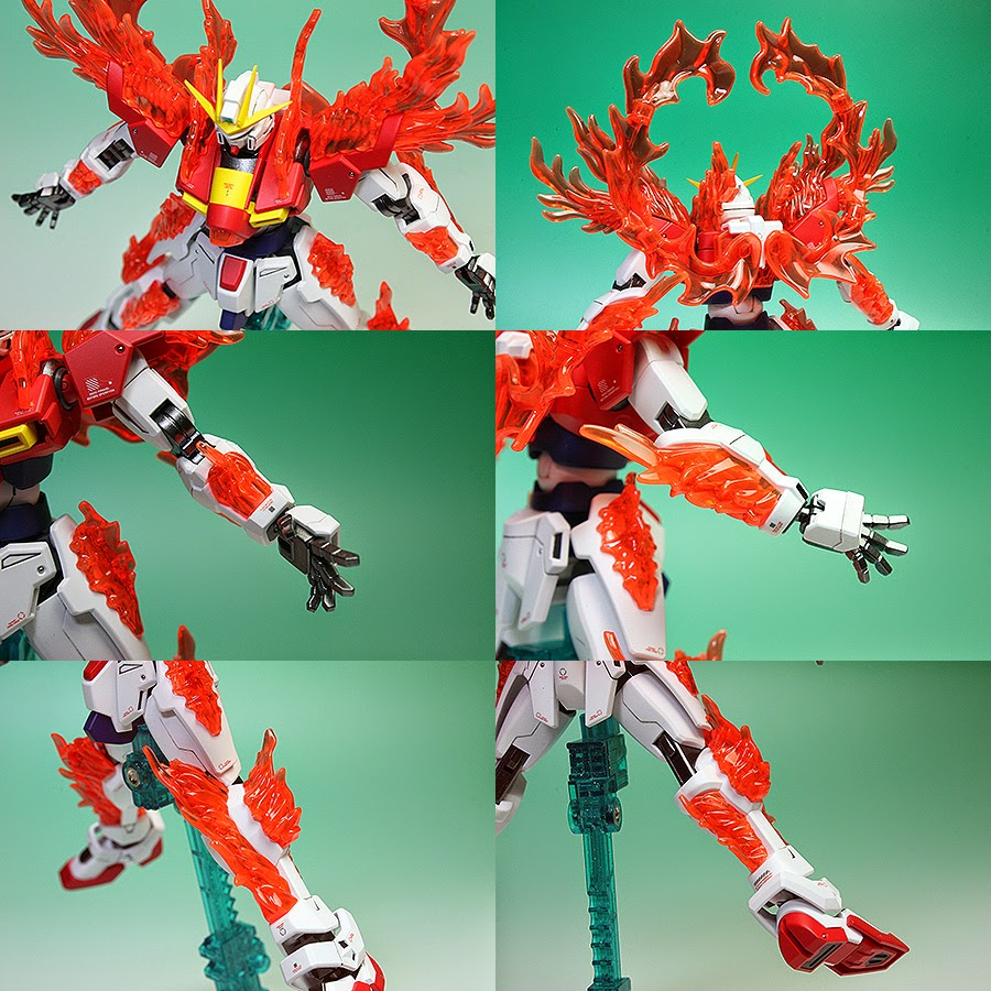 Custom Build: HGBF 1/144 Try Burning Gundam