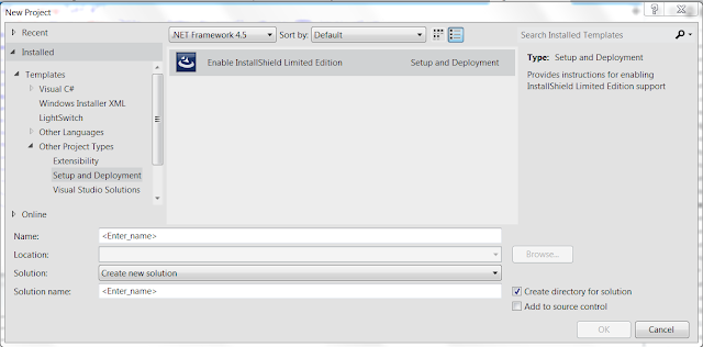 Olav's thoughts on coding: Creating a web service installer in Visual ...