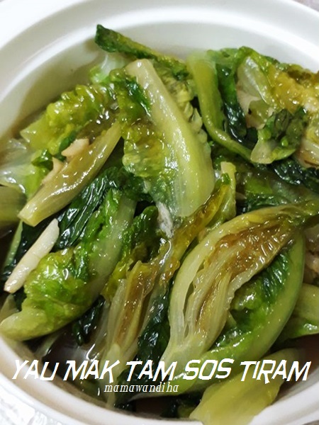 Resepi Yau Mak Tam Sos Tiram - Resepi Masakan