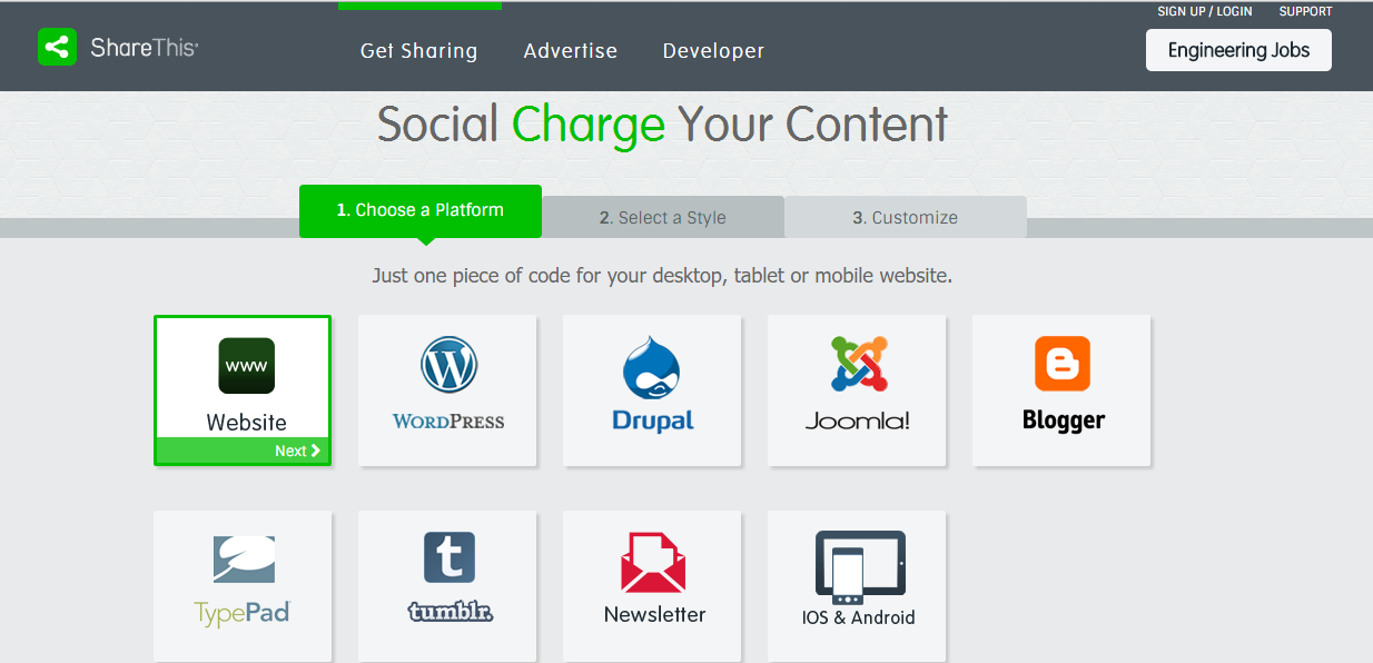 How To Add Social Sharing Widget In Blogger | Add A Social Media Icons Widget On BloggerIin Just ...