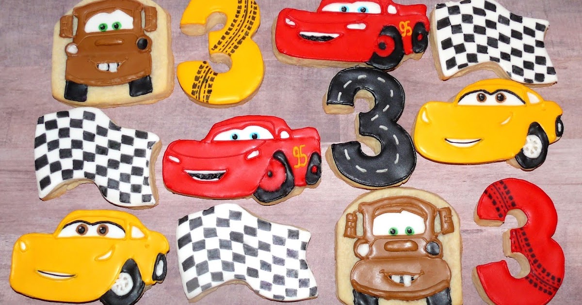 Katy's Kitchen: Cars Movie Cookies