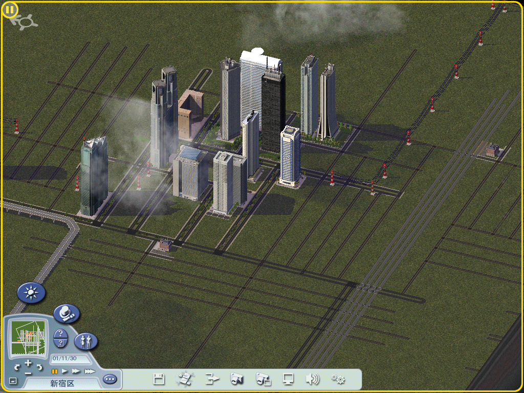 NEXT 2015 START: SIMCITY 4 TOKYO シムシティ4の東京新宿区 (Shinjuku Ward, Tokyo in ...