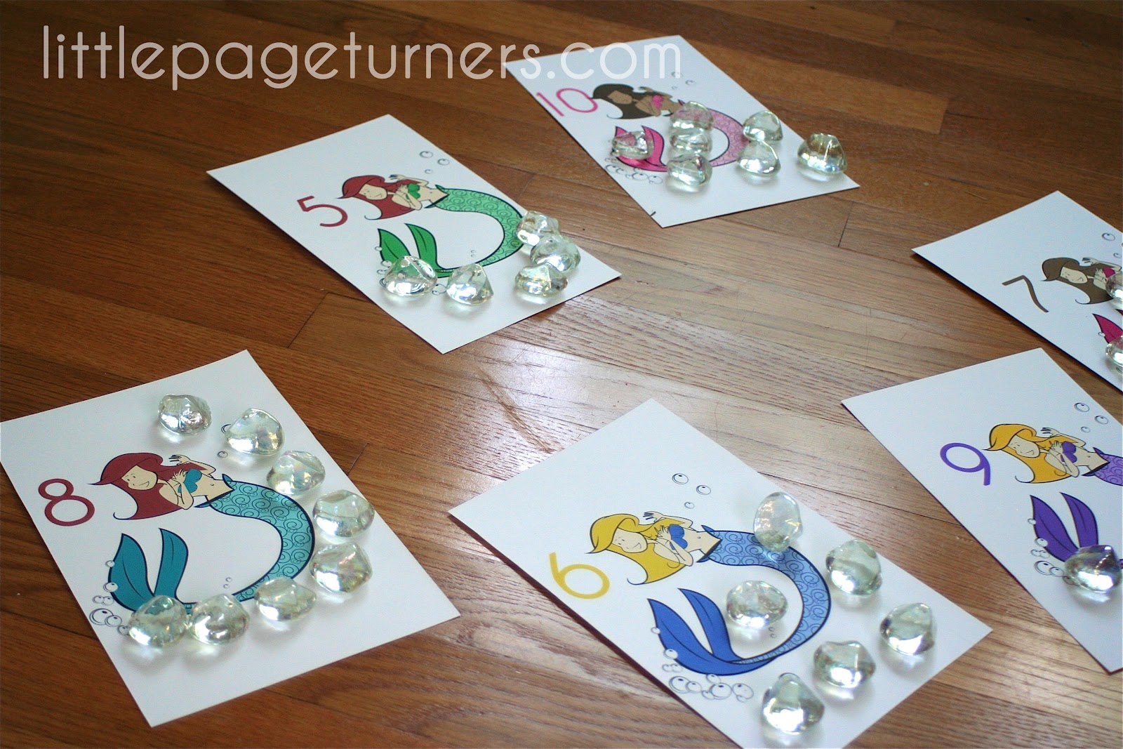 Little Page Turners: Mermaid Counting