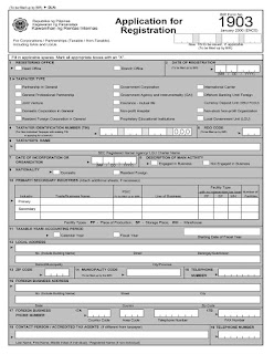 busapcom: BIR Form No. 1903
