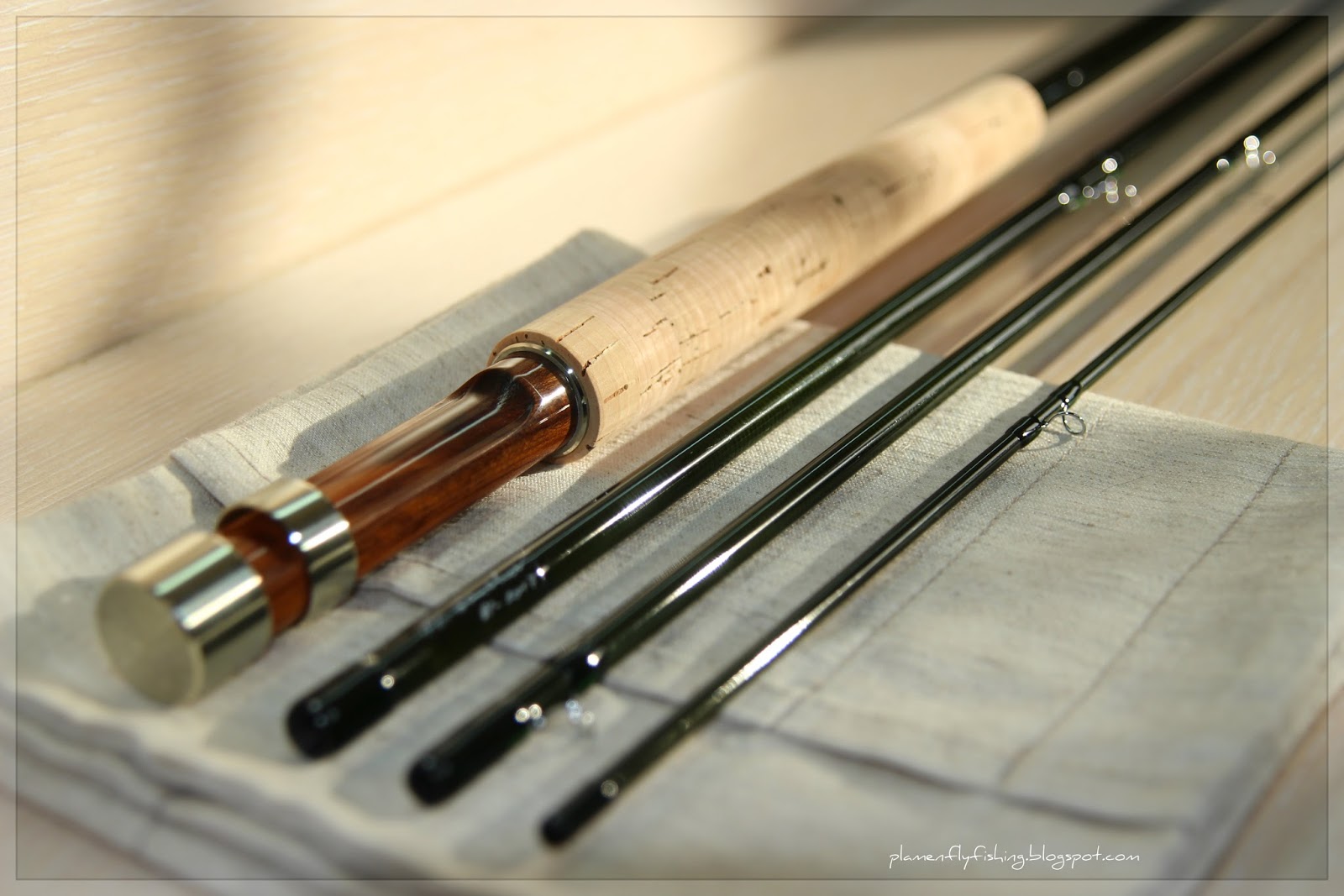 Plamen Ganchev fly rods: Custom SAGE ESN 11ft 3wt 4pc nymphing fly rod