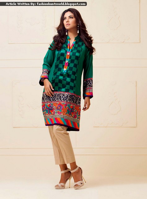 Pret Collection 2015 By Zainab Chottani | Pret Dresses With Stylish ...